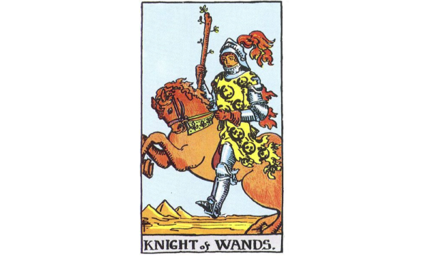 Knight of Wands Tarot Card Symbolism - Esoteric Hut